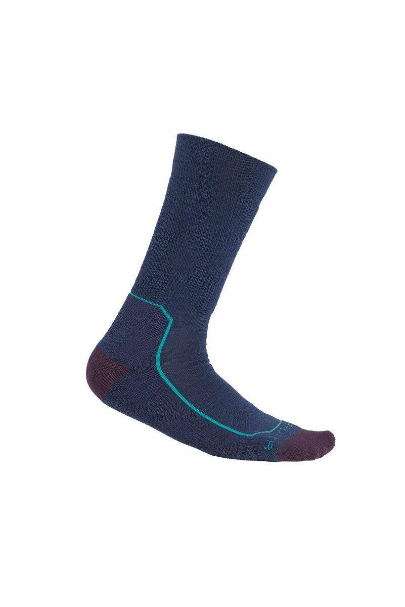 Skarpety trekkingowe damskie Icebreaker HIKE+ MEDIUM CREW niebieskie ...