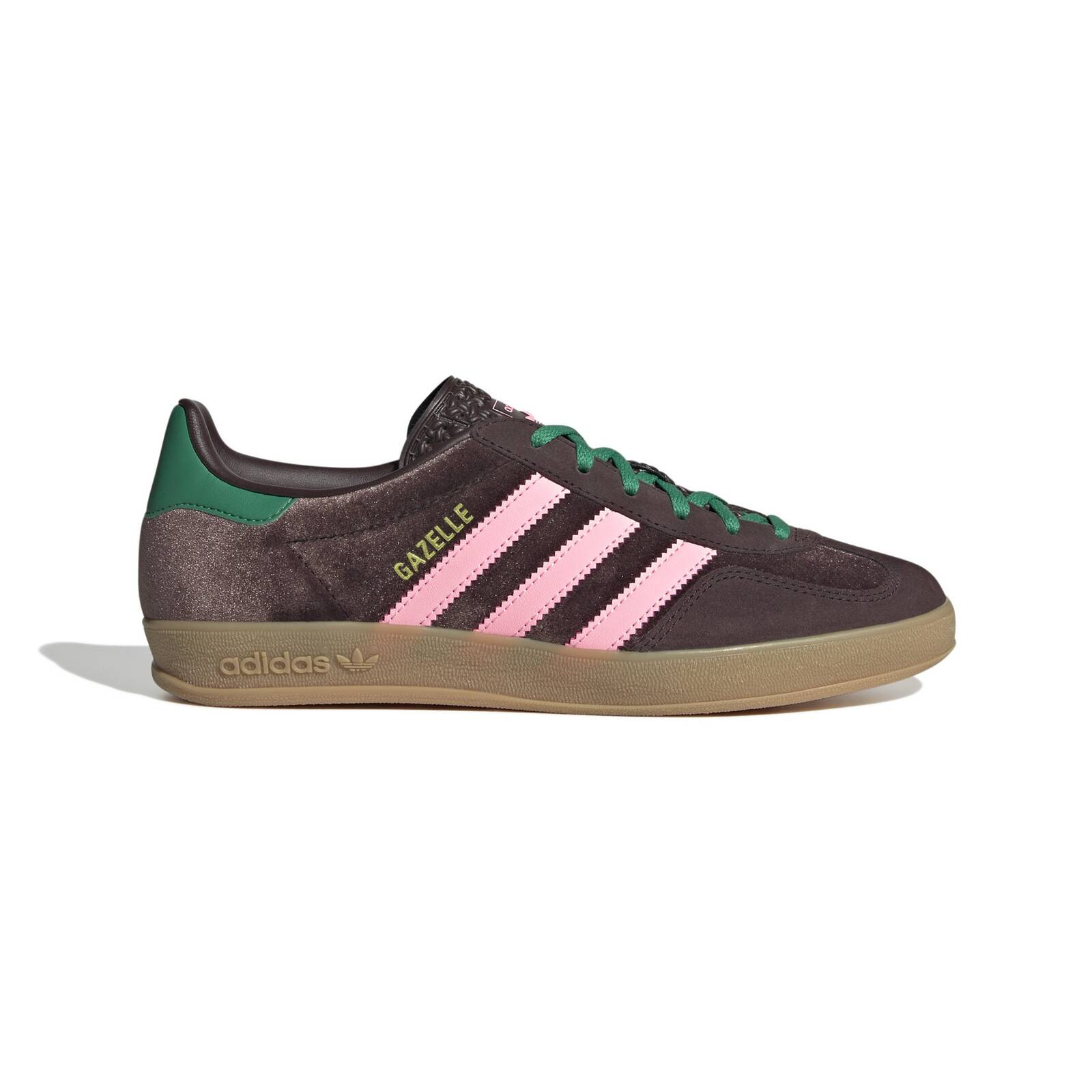 Buty sportowe damskie adidas GAZELLE INDOOR brązowe JI2714 - Sportroom.pl