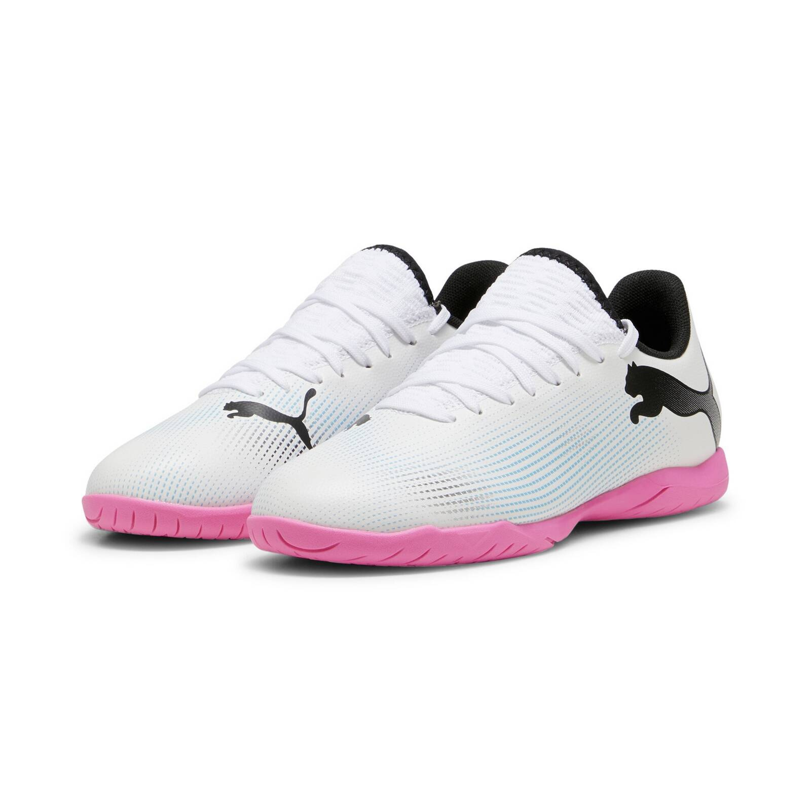 Halówki dziecięce Puma FUTURE 7 PLAY IT JR białe 10773901 - Sportroom.pl