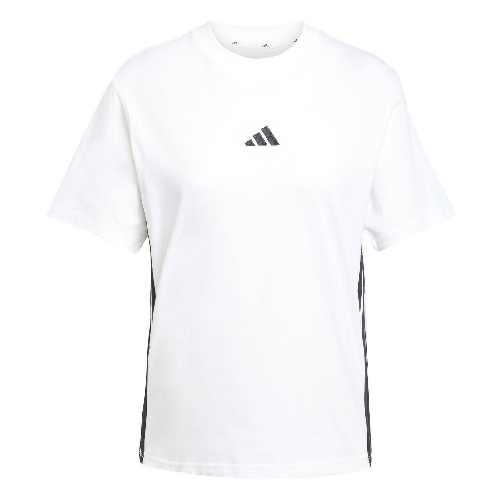 Koszulka treningowa damska adidas ESSENTIALS 3-STRIPES biała JD0844 ...