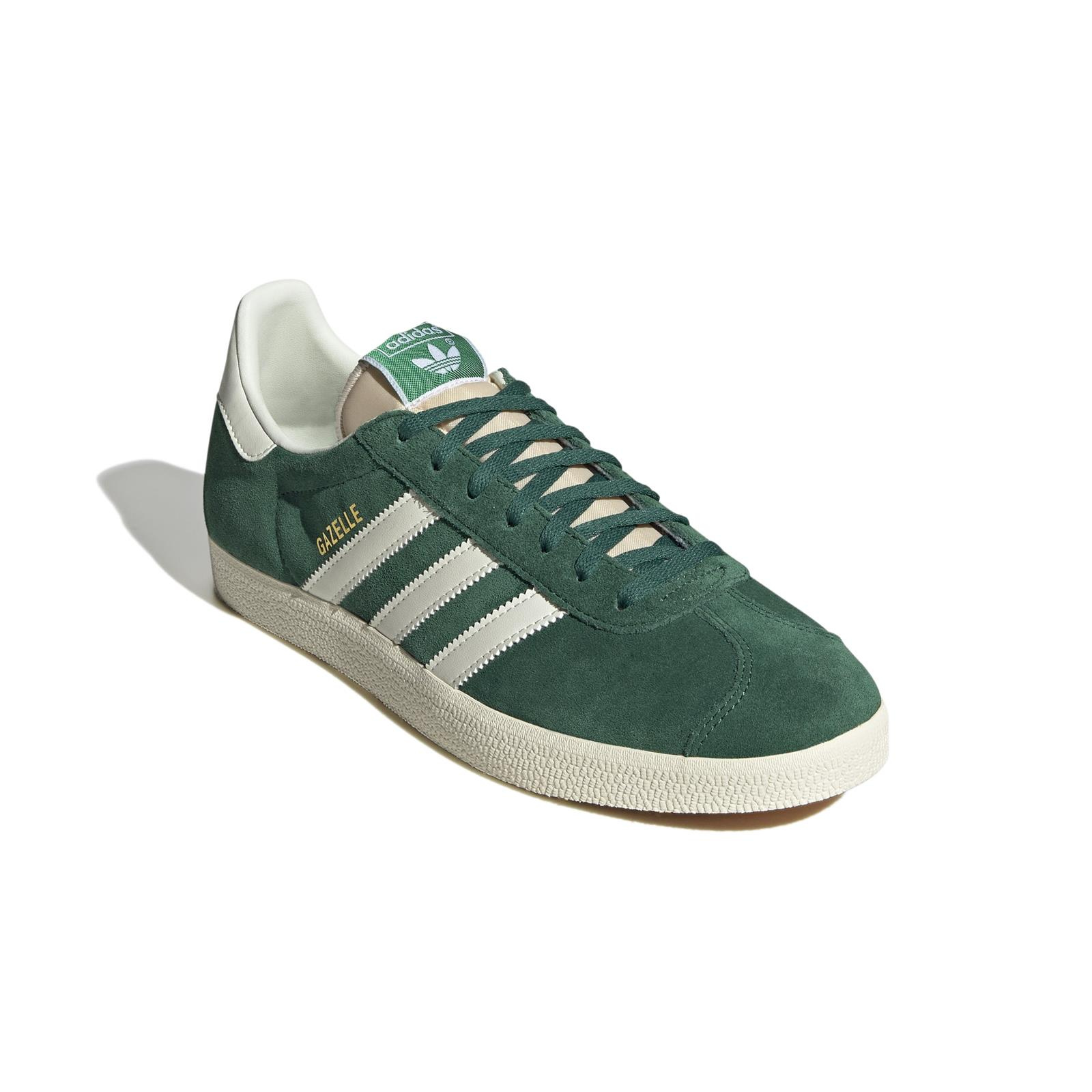 BUTY SPORTOWE MĘSKIE ADIDAS GAZELLE ZIELONE GY7338 - Sportroom.pl