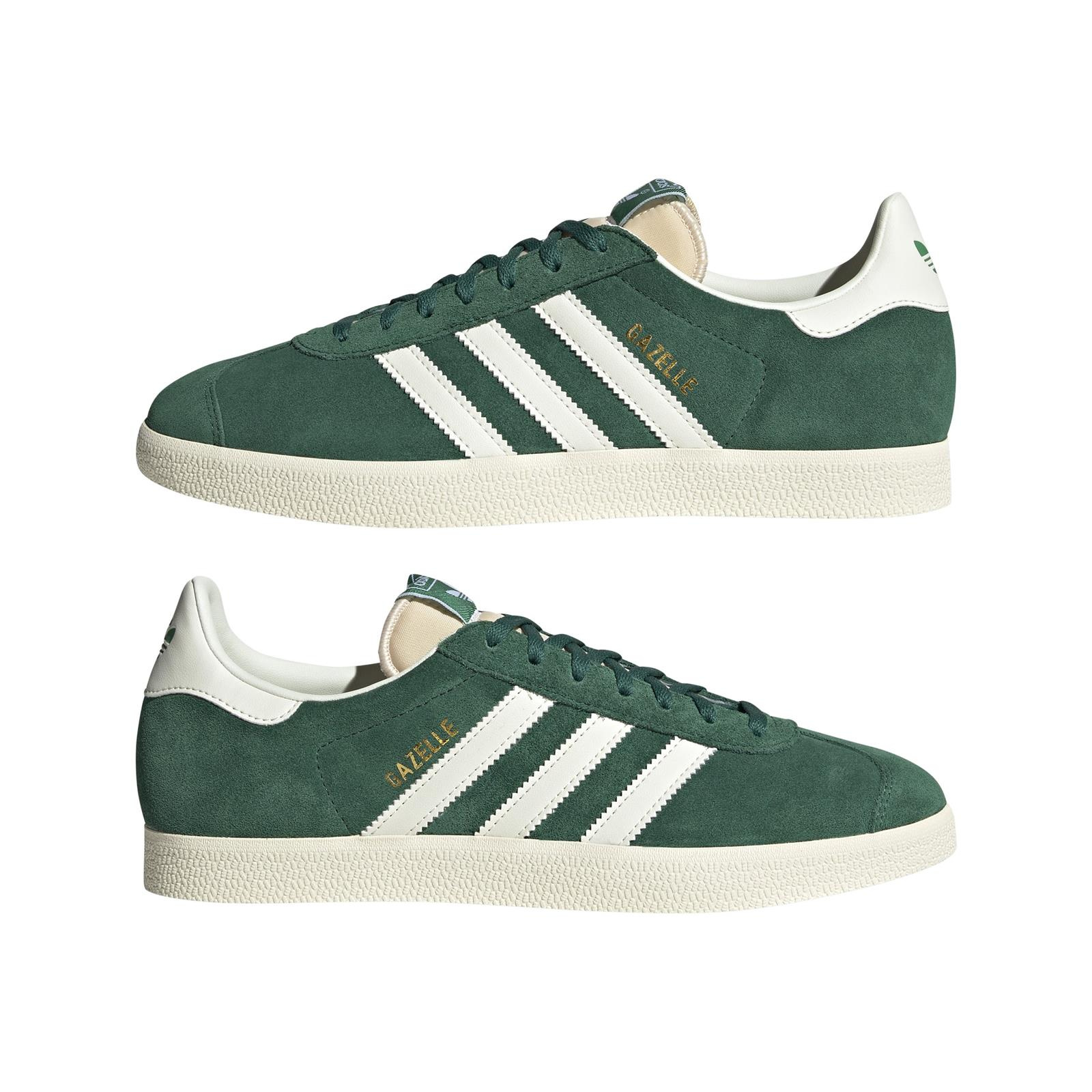BUTY SPORTOWE MĘSKIE ADIDAS GAZELLE ZIELONE GY7338 - Sportroom.pl