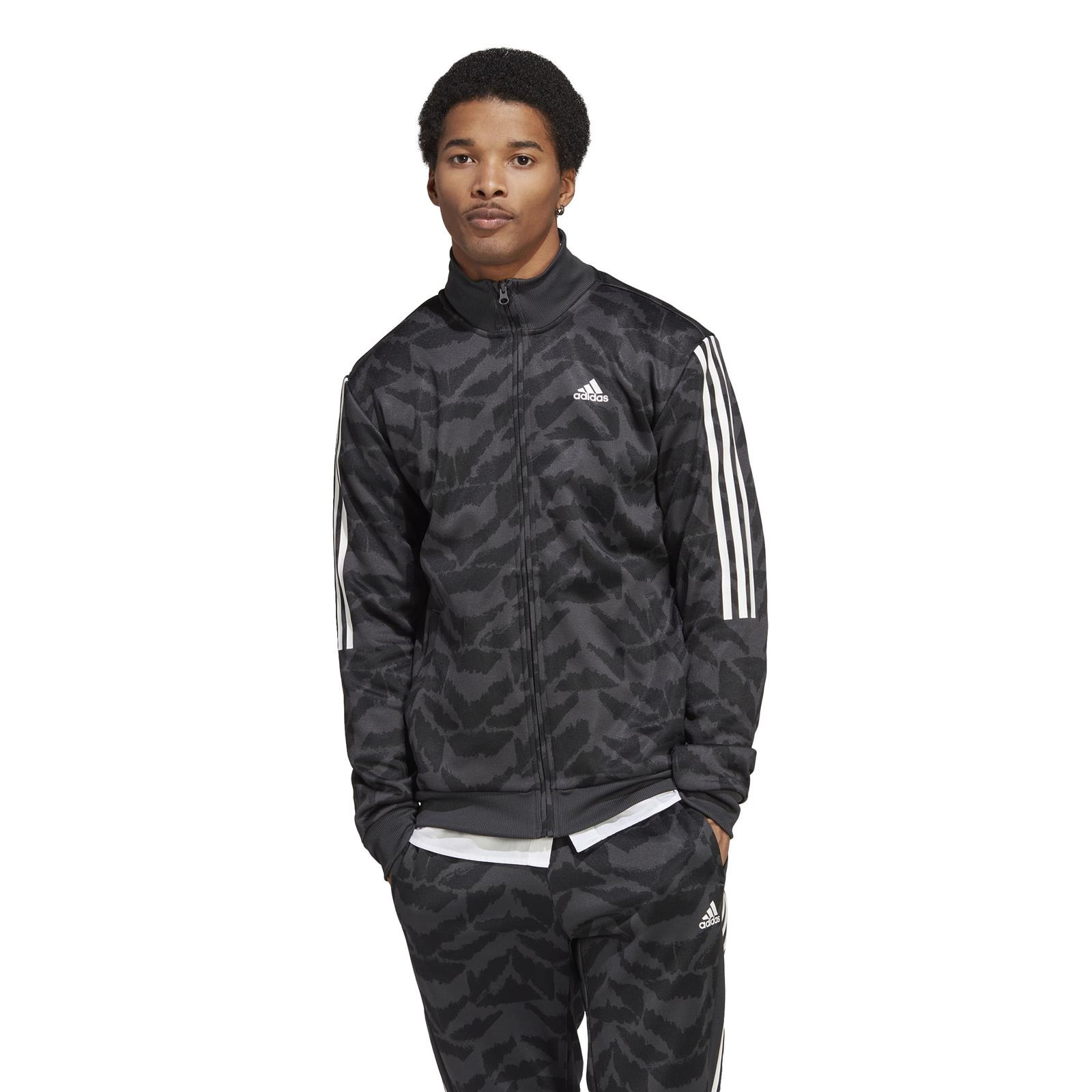 Bluza męska adidas TIRO SUIT-UP ADVANCED czarna IB8389 - Sportroom.pl