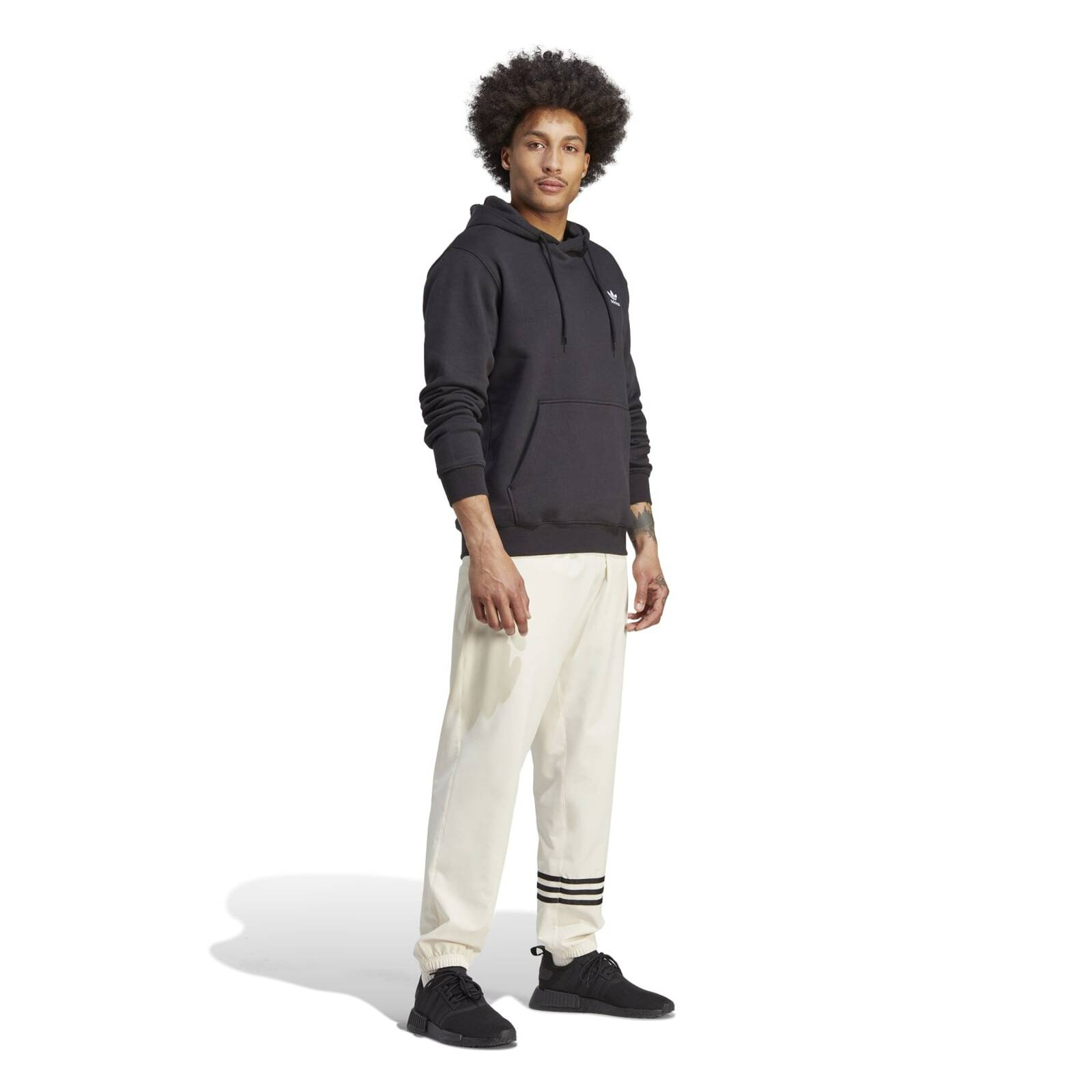 Bluza z kapturem męska adidas TREFOIL ESSENTIALS czarna IM4522 ...