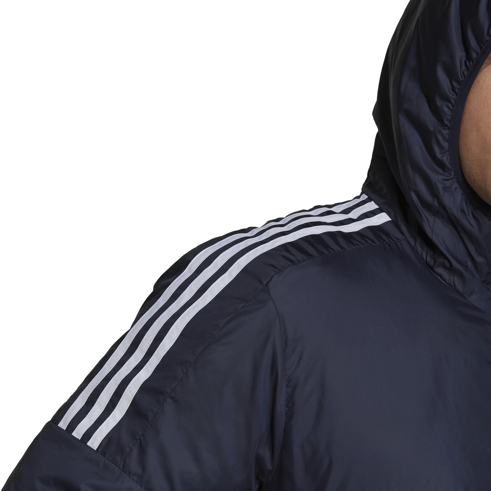 Kurtka z kapturem męska adidas ESSENTIALS INSULATED granatowa GT9165 ...